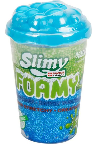 Slimy Foamy Köpüklü Jöle 55 gr Mavi Slimy Foamy Köpüklü Jöle 55 gr Mavi