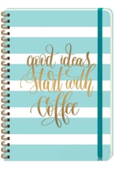 Keskin Color 410282-99 A5 Daily Notes Muse Spiralli Sert Kapak Defter Keskin Color 410282-99 A5 Daily Notes Muse Spiralli Sert Kapak Defter