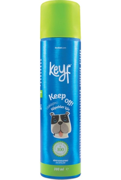 Keyf Keep Off Köpekler Için Uzaklaştırıcı Sprey 300ML Keyf Keep Off Köpekler Için Uzaklaştırıcı Sprey 300ML