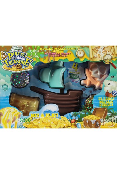 Slimy Super Set Korsan Temalı Slime Slimy Super Set Korsan Temalı Slime