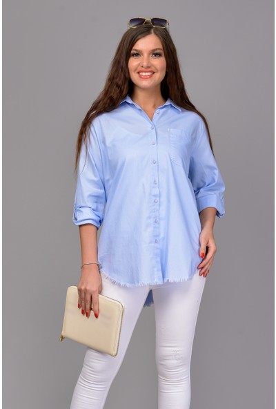 Tusse Battal Pamuklu Kadın Gömlek