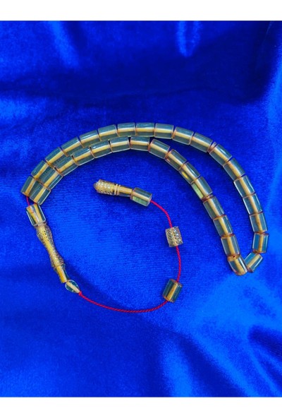 Matiat Ticaret Usta Işçilik Imzalı Sistemli Kehribar Tesbih