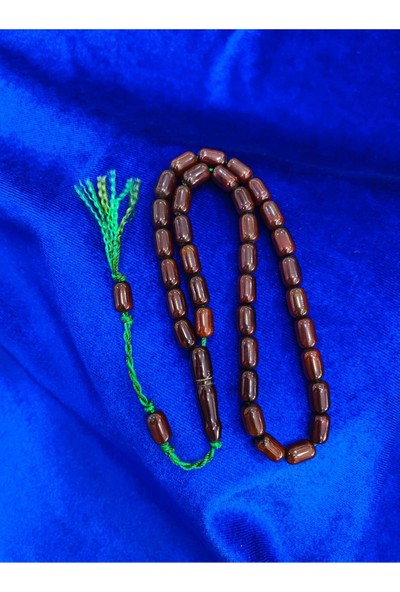 Matiat Ticaret Usta Işçilik Imzalı Sistemli Kehribar Tesbih