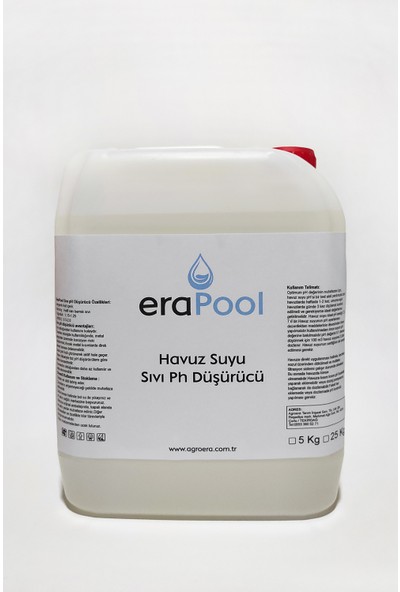 Era Pool Erapool Sıvı Ph Düşürücü - Havuz Ph Düşürücü Era Pool Erapool Sıvı Ph Düşürücü - Havuz Ph Düşürücü