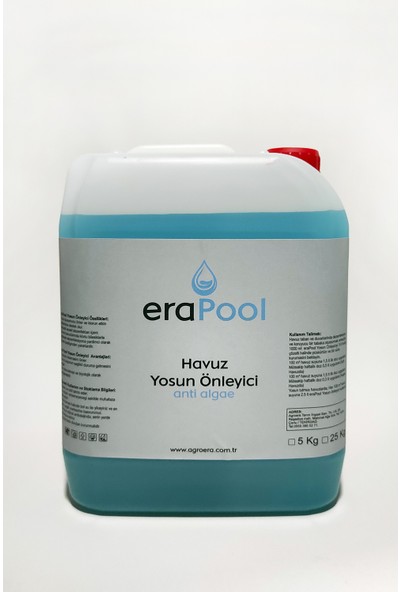 Era Pool Erapool Yosun Önleyici - Giderici Era Pool Erapool Yosun Önleyici - Giderici