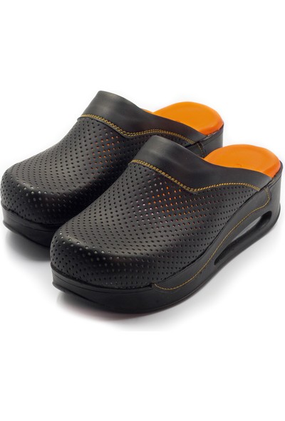 Harun Orhan Hakiki Deri Sabo Rahat Iş ve Ev Terliği Harun Orhan Hakiki Deri Sabo Rahat Iş ve Ev Terliği