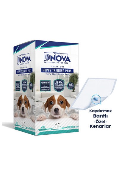 My Dog Nova Mydog 60X90 cm Çiş Pedi 10'lu Paket My Dog Nova Mydog 60X90 cm Çiş Pedi 10'lu Paket