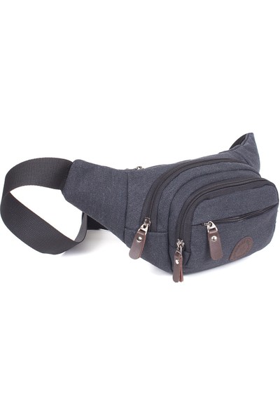 Avca Unisex Kanvas Bel ve Çapraz Askılı Çanta