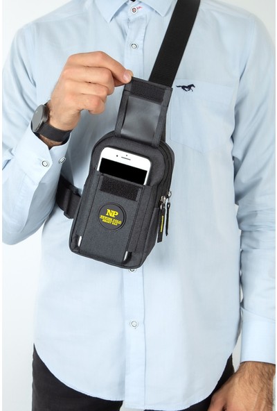 Avca Unisex Keten Telefon Bölmeli Bel ve Çapraz Omuz Çanta Avca Unisex Keten Telefon Bölmeli Bel ve Çapraz Omuz Çanta