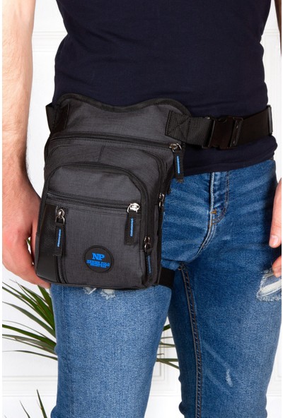 Avca Çok Bölmeli Motorcu Bacak ve Bel Çanta