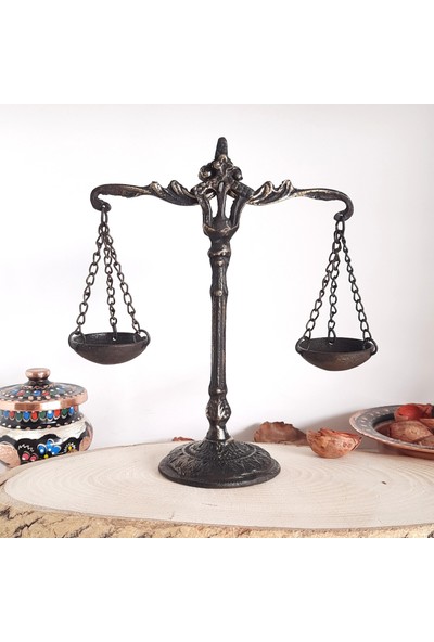 Masalcı Dede Dükkanı Terazi, Adalet Terazisi, Pirinç Döküm Terazi, Hukuk, Hakim, Avukat