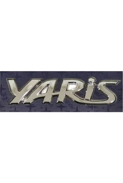 Otozet Toyota Yaris Arka Bagaj Yazısı Otozet Toyota Yaris Arka Bagaj Yazısı