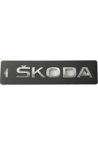 Otozet Skoda Bagaj Yazısı Skoda Yazı 156 mm Otozet Skoda Bagaj Yazısı Skoda Yazı 156 mm