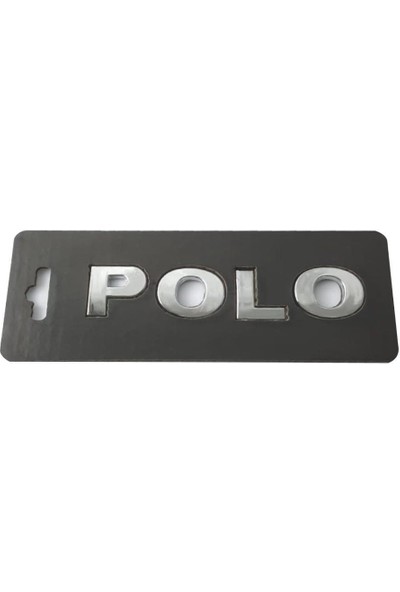 Otozet Polo Arka Bagaj Yazısı Polo Yazı Küçük Tip 130 mm Otozet Polo Arka Bagaj Yazısı Polo Yazı Küçük Tip 130 mm