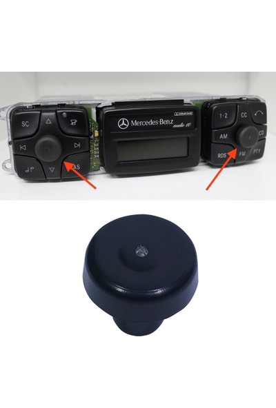 Otozet Mercedes Audio 10 Için Radyo Düğmesi BE4400 BE4500 BE3210 Adet