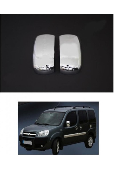 Otozet Fiat Doblo Ayna Kapak Takımı Krom 2000 - 2010 Otozet Fiat Doblo Ayna Kapak Takımı Krom 2000 - 2010