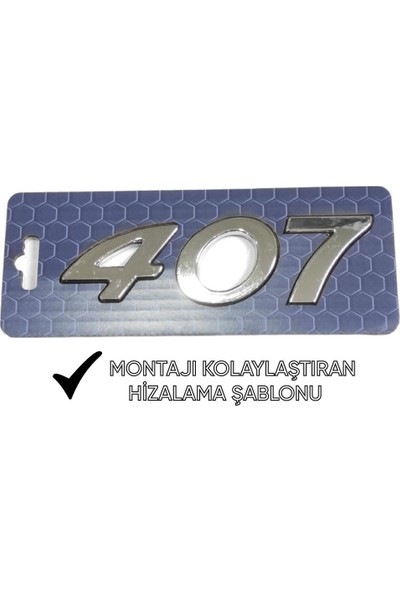 Otozet Peugeot 407 Yazısı 8665CJ