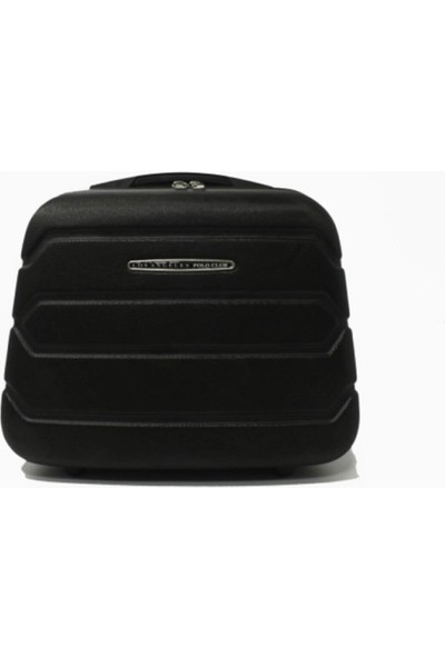 Monte Lui Abs Gövde Makyaj Çantası & El Valizi 110 Siyah