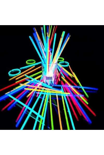 Limopa Glow Stick - Fosforlu Çubuk 100 Parça Limopa Glow Stick - Fosforlu Çubuk 100 Parça