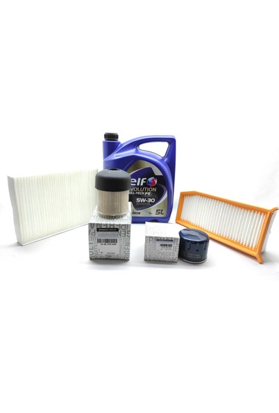 Renault Mais Lodgy 1.5 Dci K9K Yağ Bakım Seti (Mazot Filtreli)