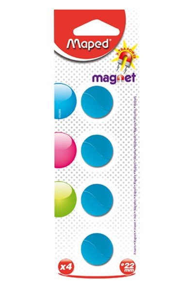 Maped Mıknatıs 22 mm 4 Lü 052200