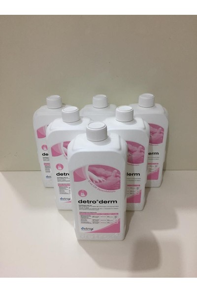 Detroderm Detro Derm El ve Cilt Dezenfektanı 2 Adet 1000ML