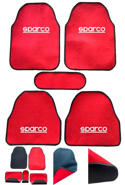 Rs Auto Sparco Çift Renk,tek Yön Baskı Halı Paspas Rs Auto Sparco Çift Renk,tek Yön Baskı Halı Paspas