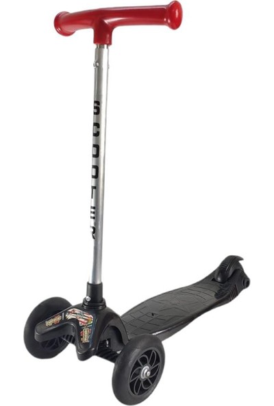 Hippie Çocuk Scooter 3 Tekerlekli Siyah Hippie Çocuk Scooter 3 Tekerlekli Siyah