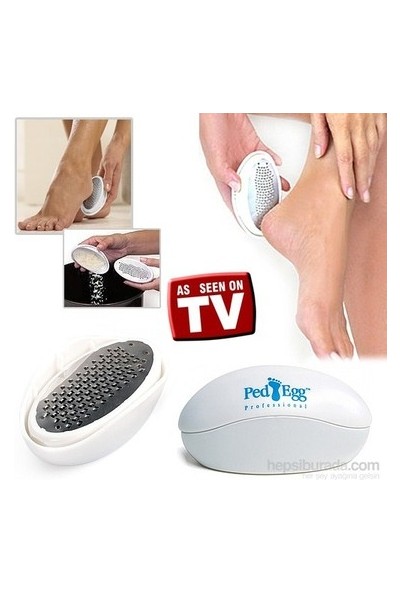 Liva Bibizde ŞFK-5250AYAK Topuk Törpüsü Ayak Peelingi Topuk Temizleyici Törpü Ped Egg