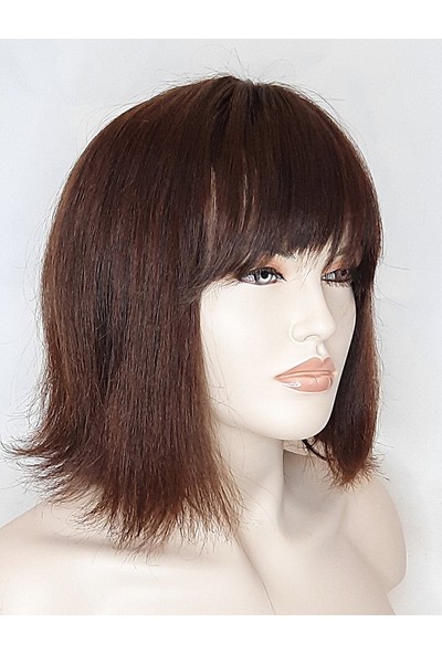 Liva Küt Peruk Gerçek Saç