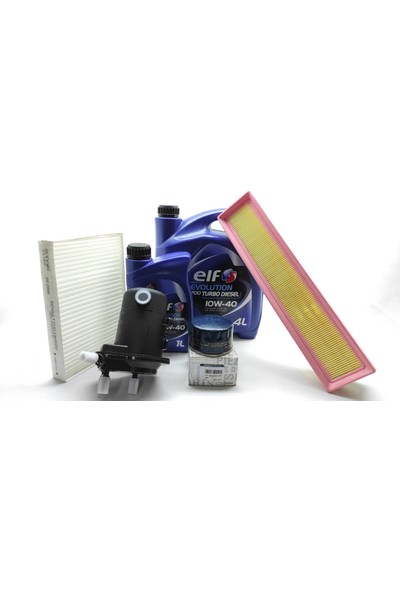 Renault Mais Kangoo 2 1.5 Dci K9K Yağ Bakım Seti (Mazot Filtreli)