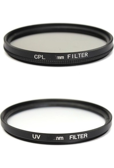 Mettzchrom 55MM Canon Nikon Yongnuo Sony Lens Uyumlu Uv Cpl Filtre Seti 2li Set 55MM Mettzchrom 55MM Canon Nikon Yongnuo Sony Lens Uyumlu Uv Cpl Filtre Seti 2li Set 55MM
