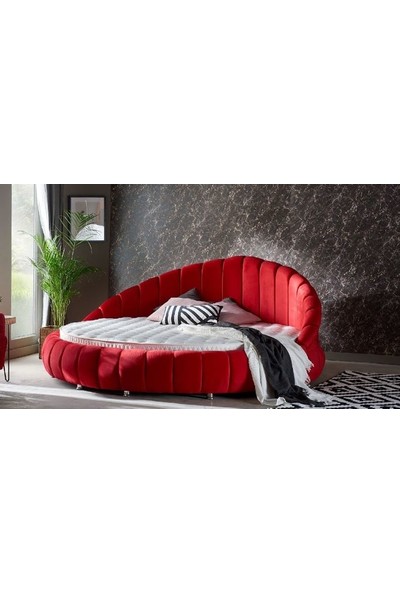 Niva Baza Yuvarlak Baza Başlık Yatak Sandıksız Tüm Renklerde