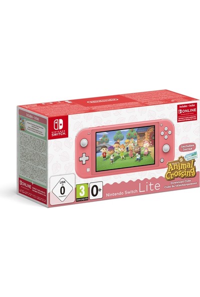 Nintendo Switch Lite Oyun Konsolu & Animal Crossing Nintendo Switch Lite Oyun Konsolu & Animal Crossing