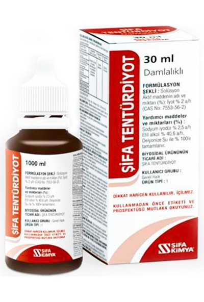 Şifa Kimya Tentürdiyot 30 ml