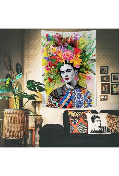 The Lucid Lab Frida Kahlo Duvar Örtüsü The Lucid Lab Frida Kahlo Duvar Örtüsü
