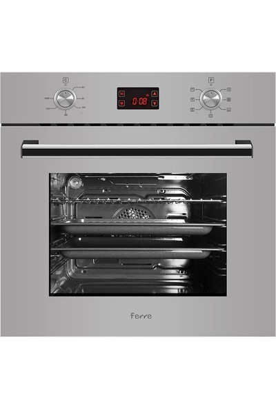 Ferre 8008 Turbo Fırın Gri 7 Fonksiyon Ferre 8008 Turbo Fırın Gri 7 Fonksiyon