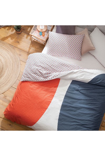Yataş Bedding Krog Ranforce %100 Pamuk Çift Taraflı Kullanım Çift Kişilik Nevresim Takımı Yataş Bedding Krog Ranforce %100 Pamuk Çift Taraflı Kullanım Çift Kişilik Nevresim Takımı