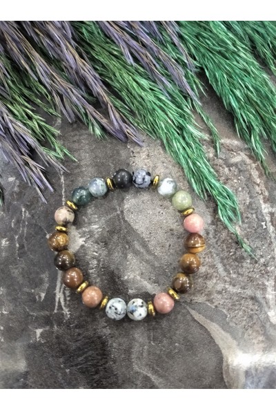 Atlantis Oğlak Burcu Doğaltaş Bileklik