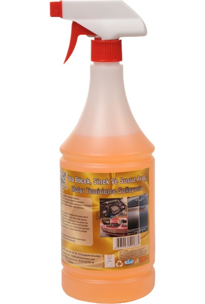 Dtx Kimya Konsantre Susuz Motor Temizleyici Sprey 1 lt