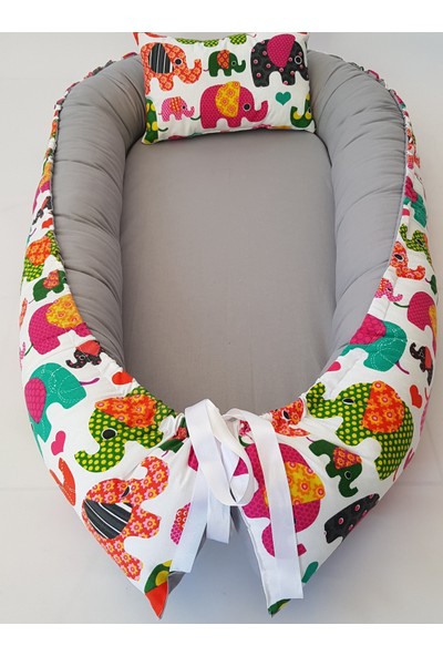 Babynest Dünyası Fil Gri Babynest Bebek Yuvası