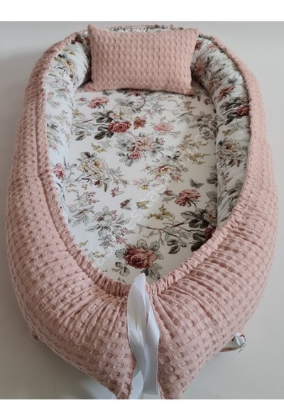Babynest Dünyası Pudra Pike Pudra Çiçek Babynest Bebek Yuvası
