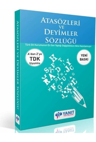 Yanıt Yayınları Atasözleri Ve Deyimler Sözlüğü - Yeni