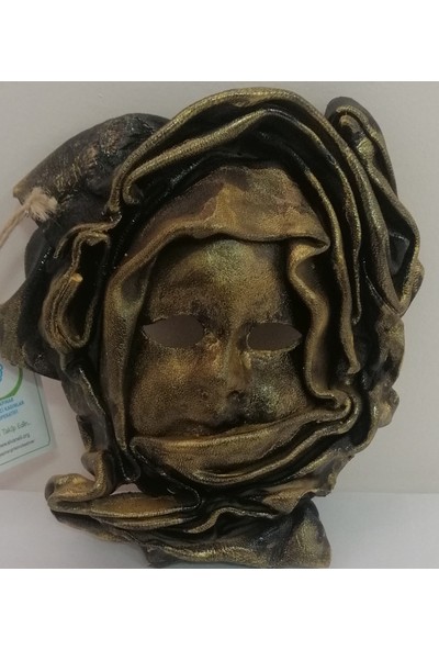 Elvaneli Deriden Üretilmiş Dekoratif Maske