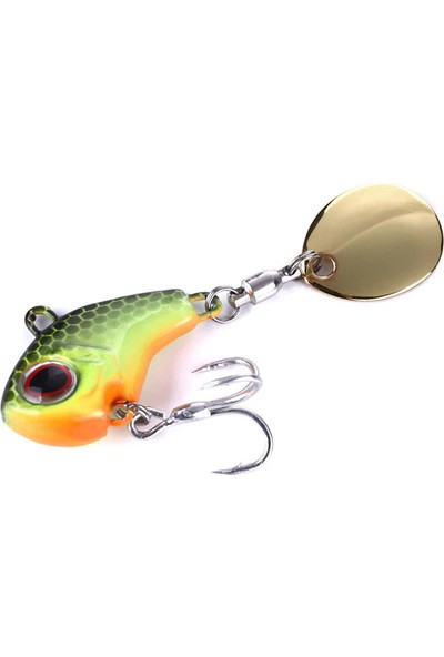 Sazan Rig Sahte Yapay Yem Metal Vib Titreşimli Spinner Kaşık Fire Tiger 32 mm 16 gr Sazan Rig Sahte Yapay Yem Metal Vib Titreşimli Spinner Kaşık Fire Tiger 32 mm 16 gr