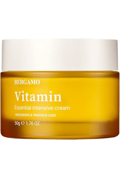 Bergamo Essential Intensive Cream Vitamin ( Aydınlatıcı ve Kırışıklık Karşıtı ) Bergamo Essential Intensive Cream Vitamin ( Aydınlatıcı ve Kırışıklık Karşıtı )