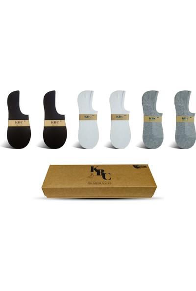 KBC Socks 6'lı Erkek Dikişsiz Bambu Görünmez (Sneakers) Spor Çorap Seti KBC Socks 6'lı Erkek Dikişsiz Bambu Görünmez (Sneakers) Spor Çorap Seti