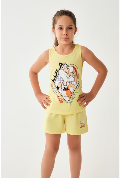 Dagi Sarı Lısanslı Pıjama Takımı