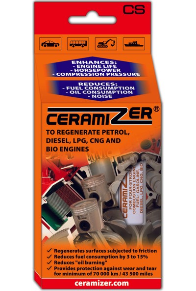 Ceramizer 4 Zamanlı Motor (Benzinli, Dizel, Lpg, Bio, Cng, Hibrid) Yağ Katkısı Cs Ceramizer 4 Zamanlı Motor (Benzinli, Dizel, Lpg, Bio, Cng, Hibrid) Yağ Katkısı Cs