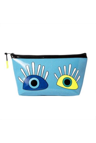 Biggdesign Gözüm Sende Simli Makyaj Çantası